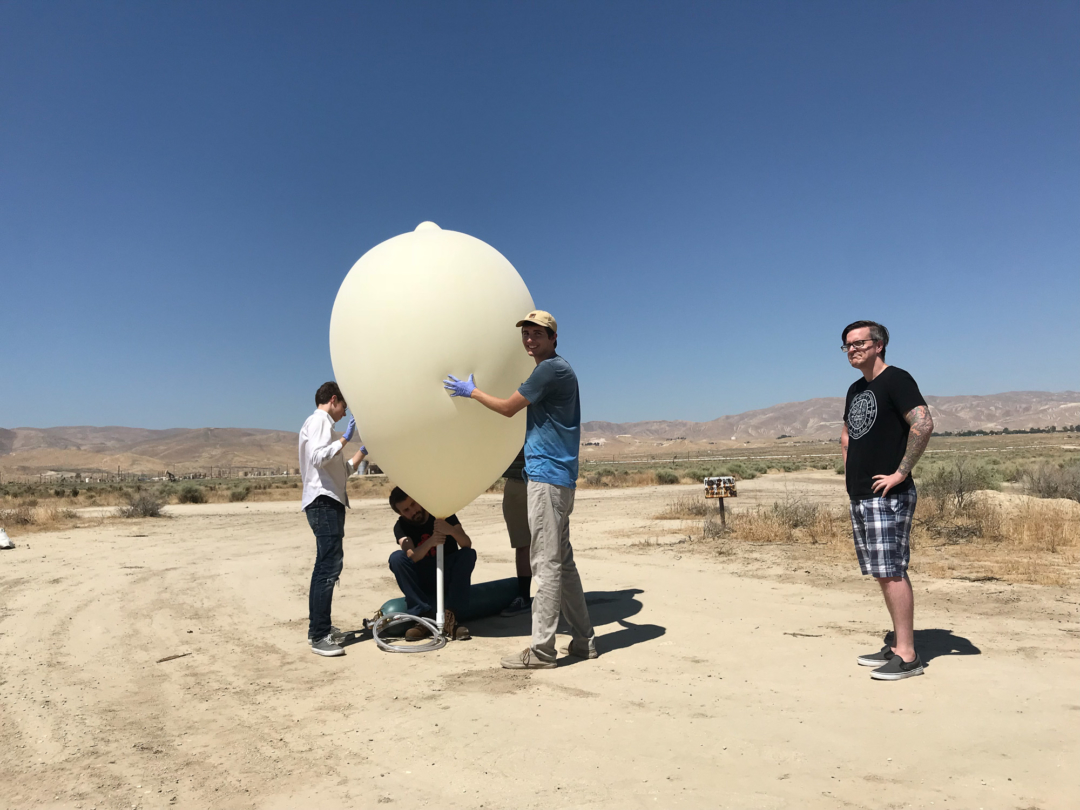 High Altitude Balloon Project - Outside Open